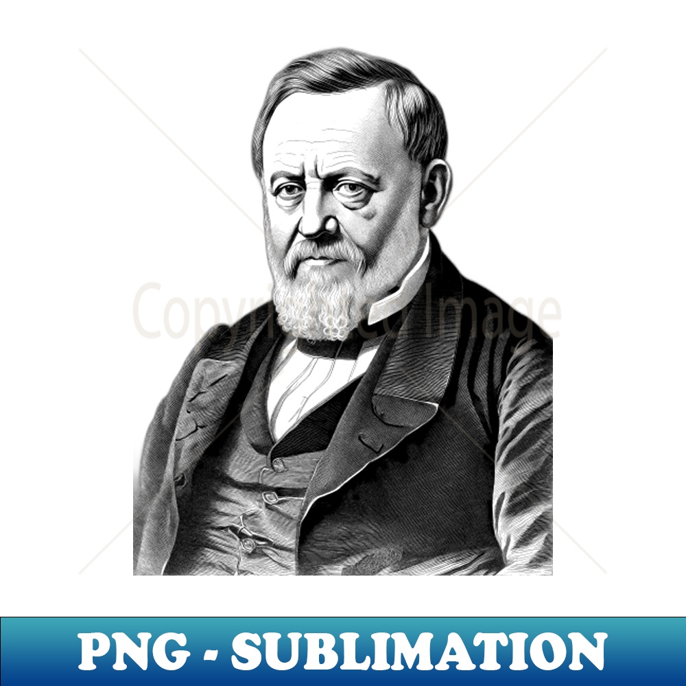 Portrait of Louis Pasteur - High-Resolution PNG Sublimation | Inspire ...