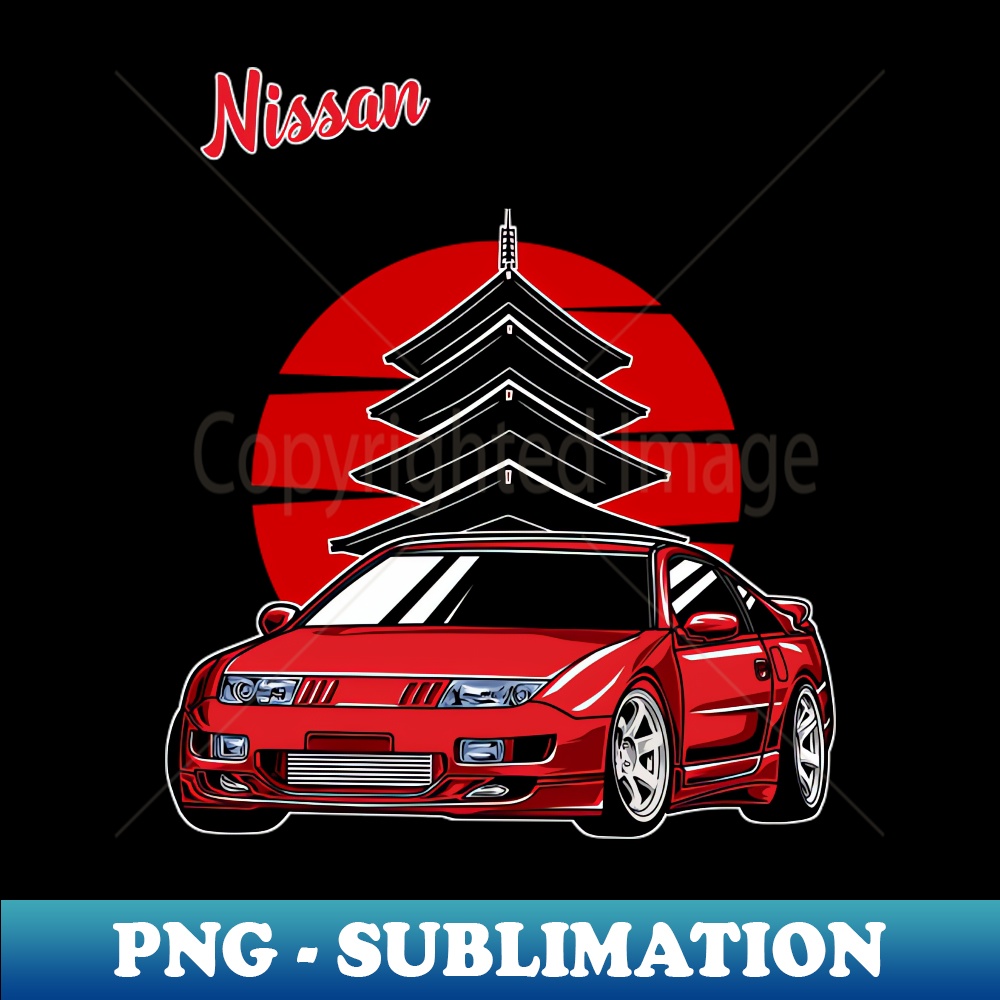 Nissan 300zx - Premium PNG Sublimation File - Spice Up Your | Inspire ...