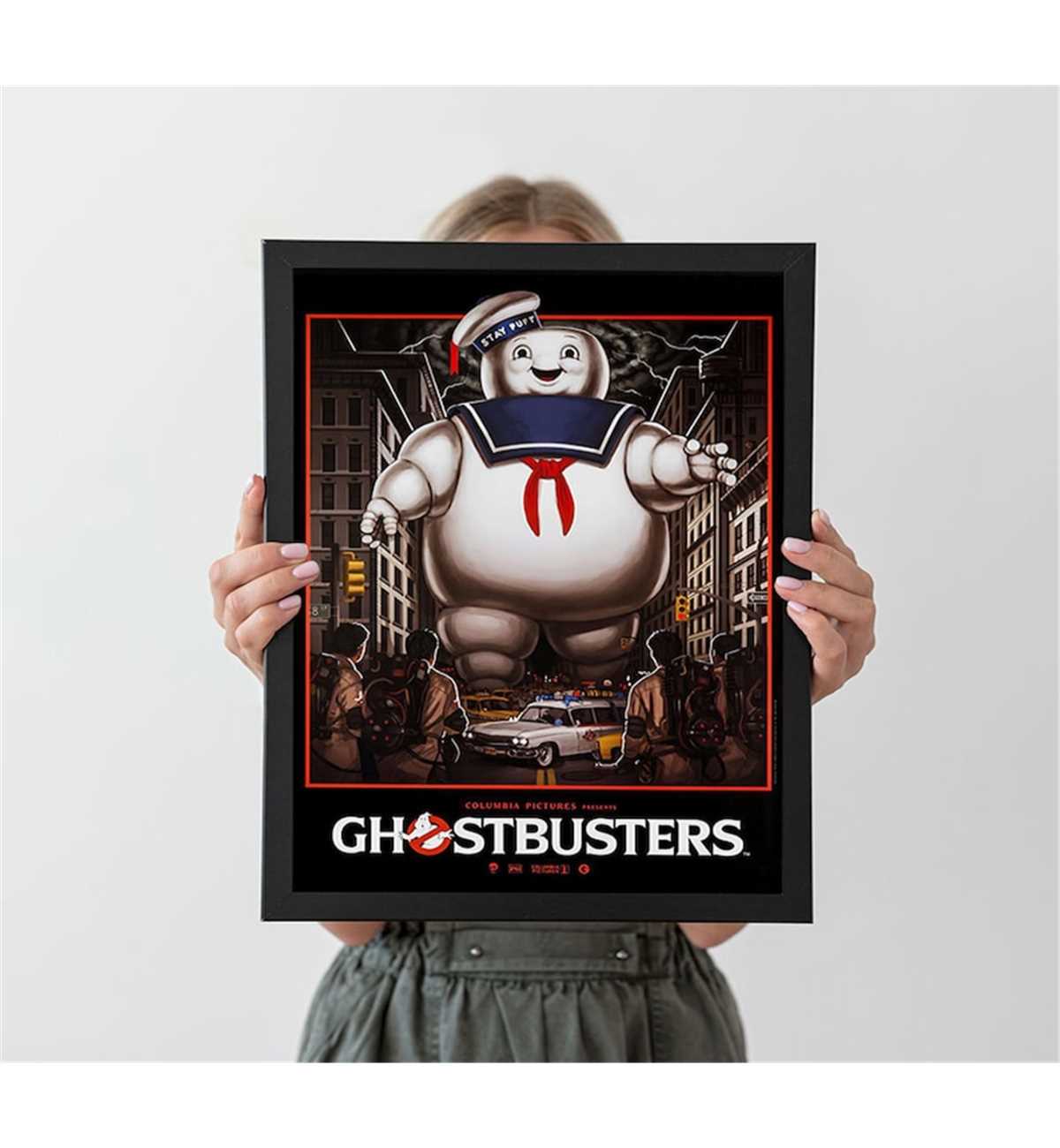 Ghost Busters 1984 Vintage Movie Poster, A4 A3 | Inspire Uplift