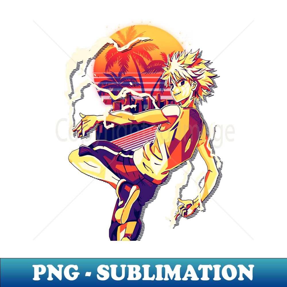 Killua Hunter x Hunter - Artistic Sublimation Digital File - | Inspire ...