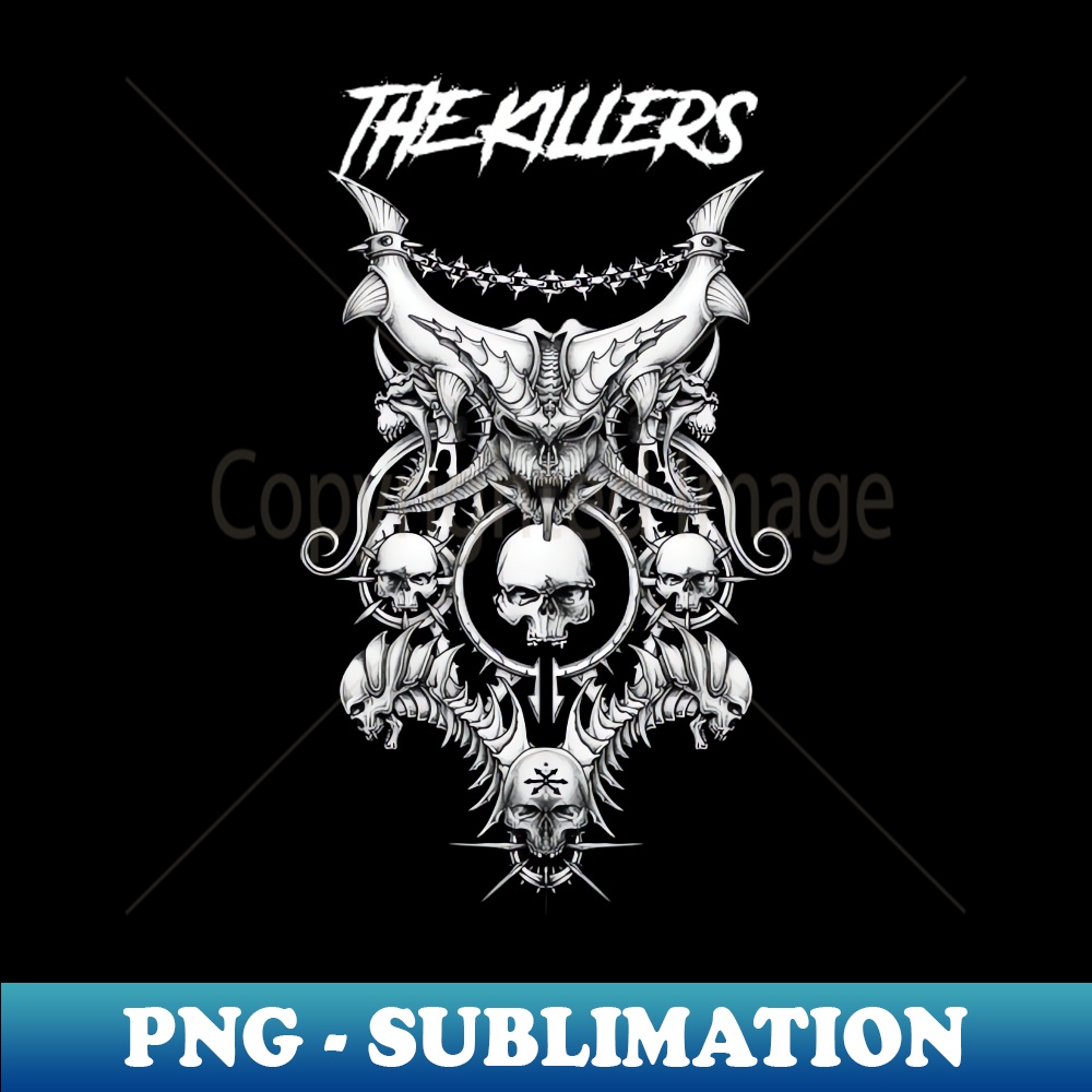 THE KILLERS BAND MERCHANDISE - PNG Sublimation Digital Downl - Inspire ...