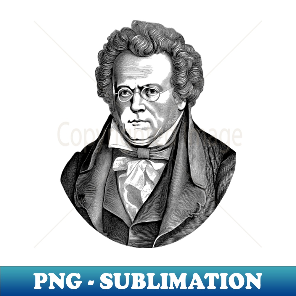 Franz Schubert Austrian Composer - Signature Sublimation PNG - Inspire ...