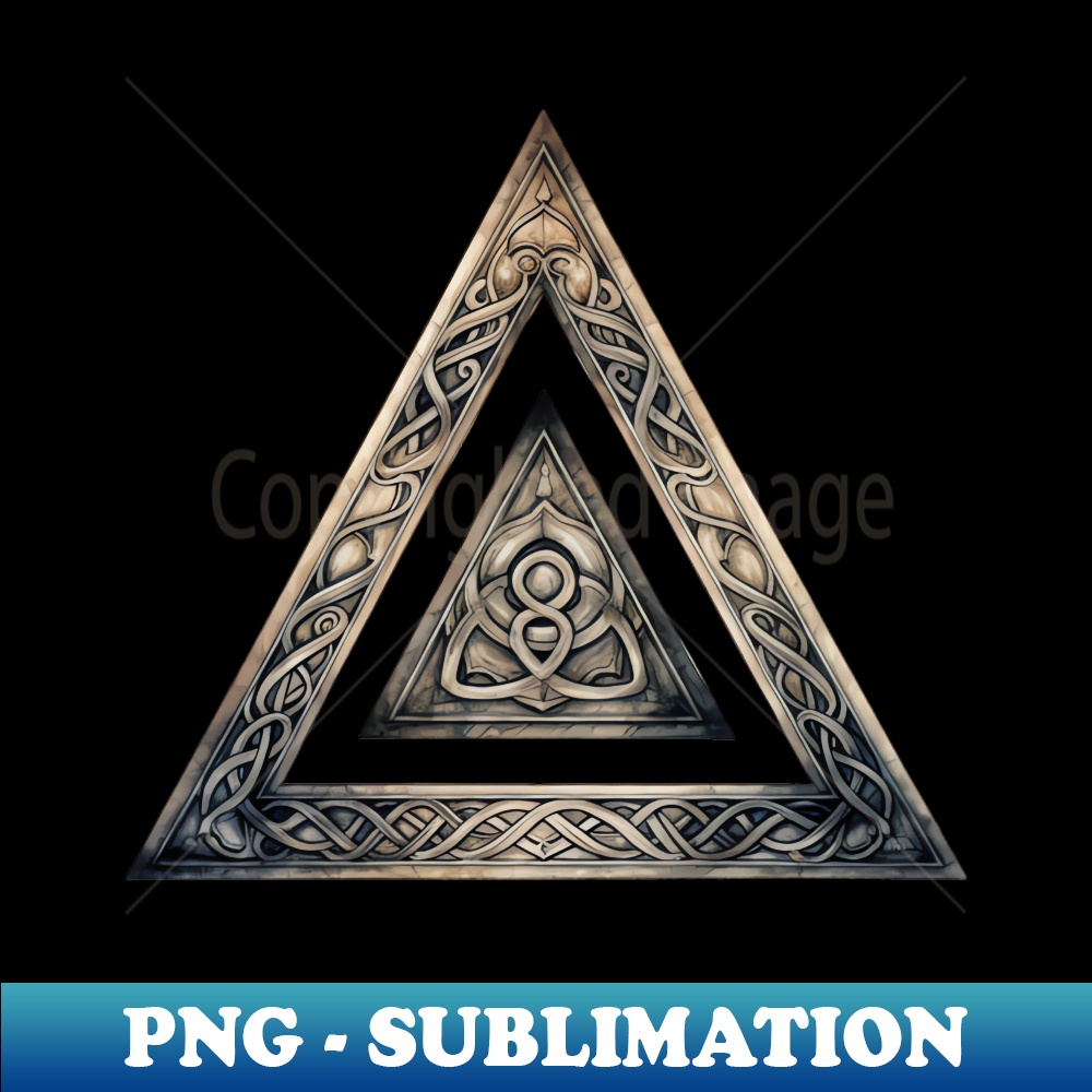 Norse Mythology Symbol Triangle - Professional Sublimation D | Inspire ...