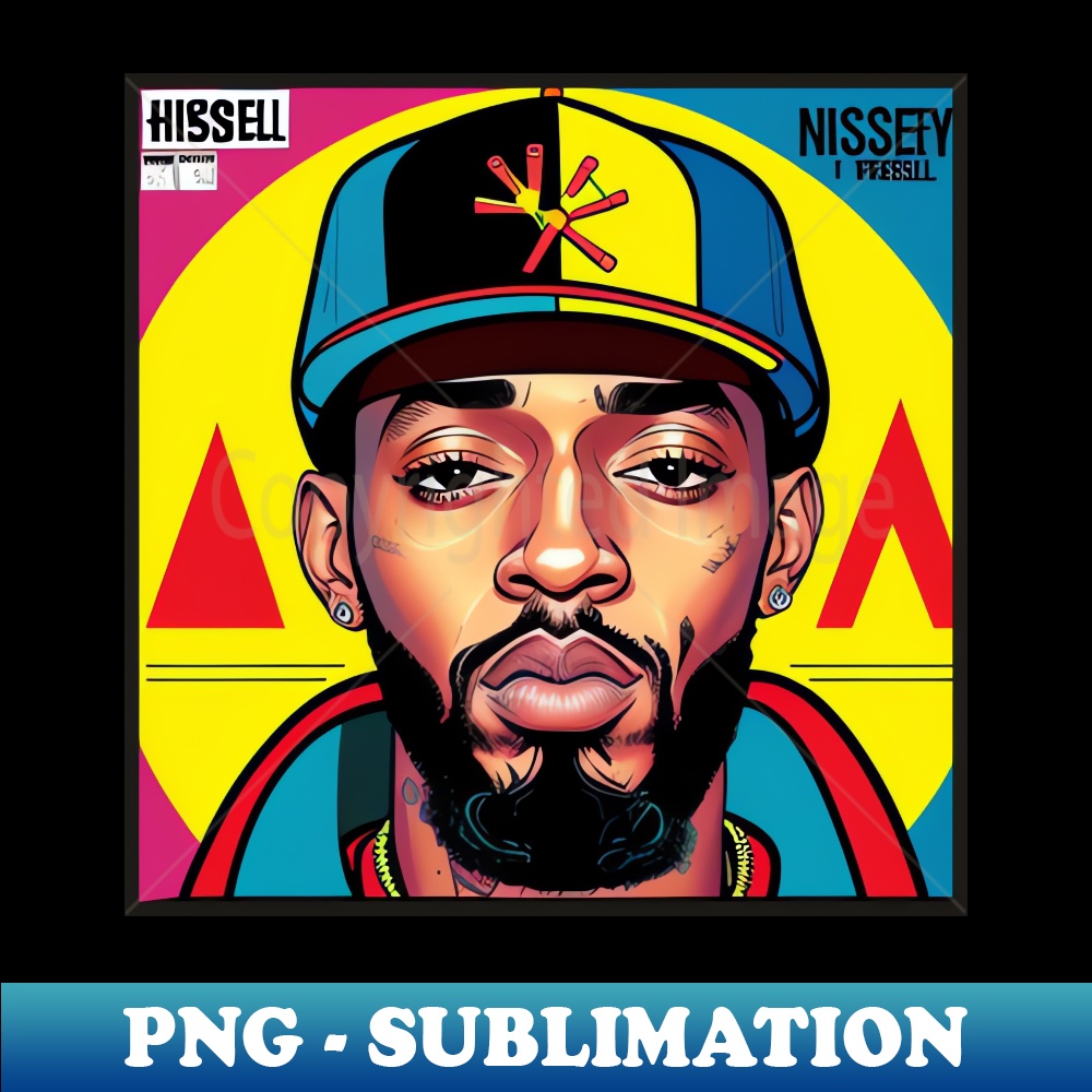 Pop Art Nipsey Vinyl Album Cover II - Artistic Sublimation D | Inspire ...