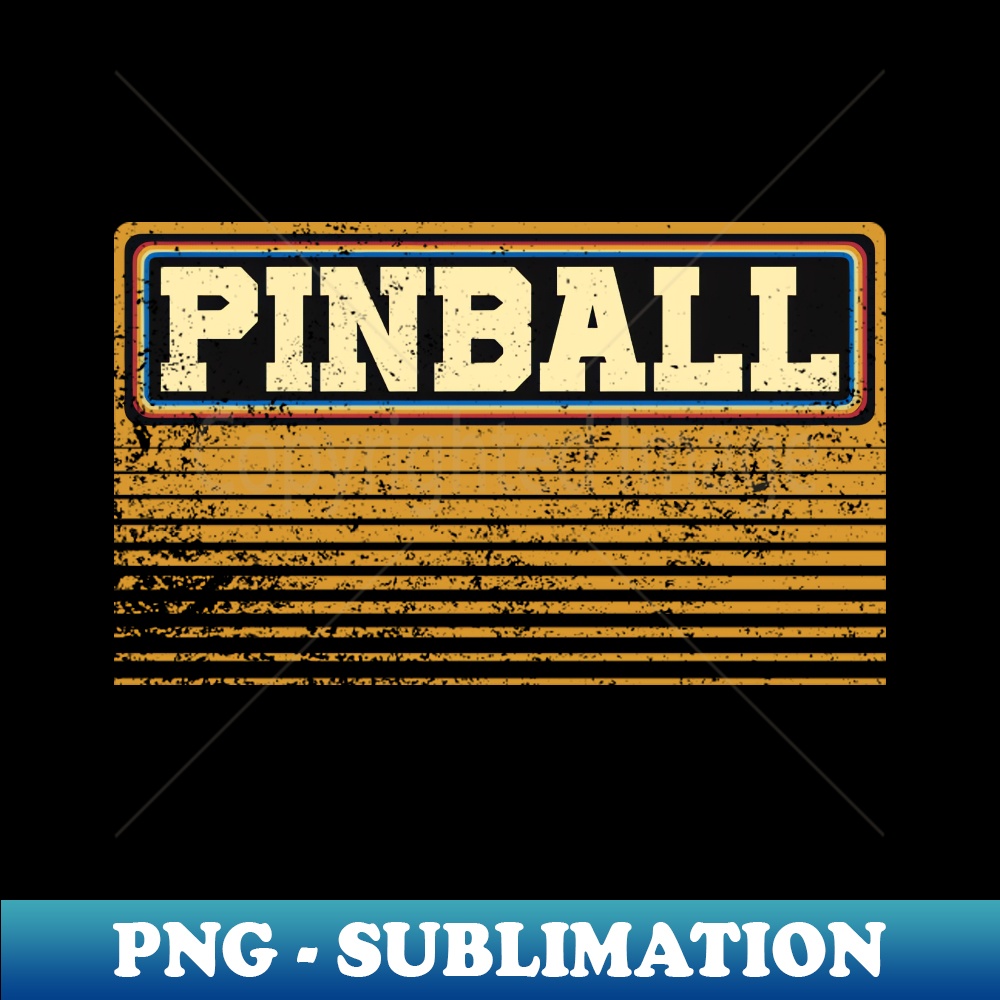 Vintage Pinball - PNG Transparent Digital Download File for | Inspire ...