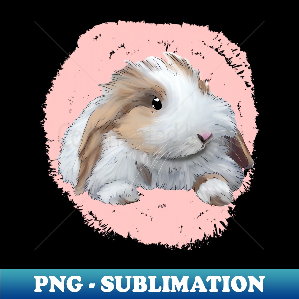Pink HL Rabbit Bunniesmee - Modern Sublimation PNG File - C | Inspire ...