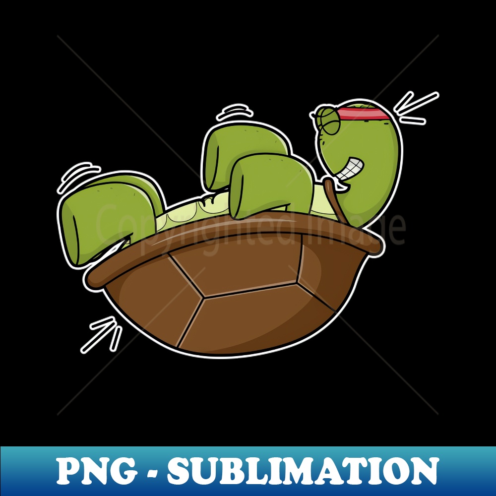 Turtle at Exercise for Abdominla muscles - Vintage Sublimati | Inspire ...