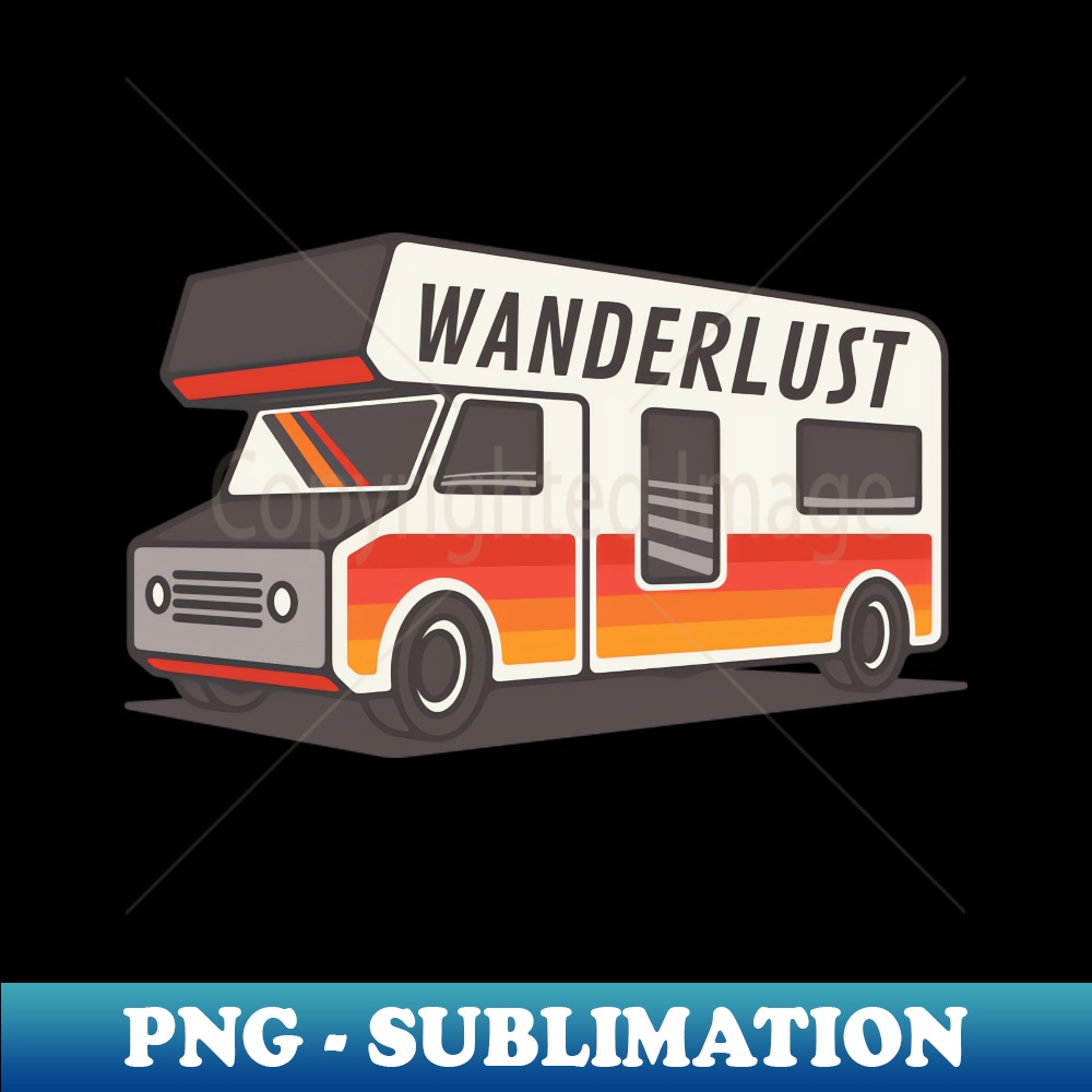 RV travelers Wanderlust - Sublimation-Ready PNG File - Perfe | Inspire ...