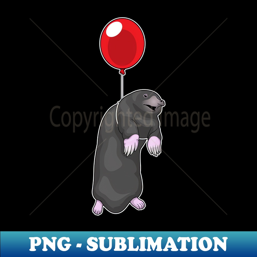 Mole Balloon - Sublimation-Ready PNG File - Spice Up Your Su | Inspire ...