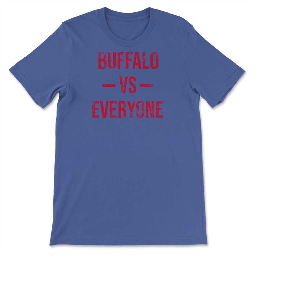 Buffalo Vs Everyone Vintage Weathered City & State Pride T-s | Inspire ...