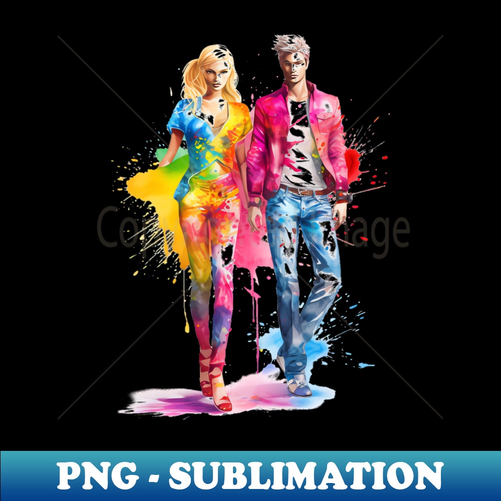 Our pink heroes in action iconic toy coupe funny watercolor - Inspire ...