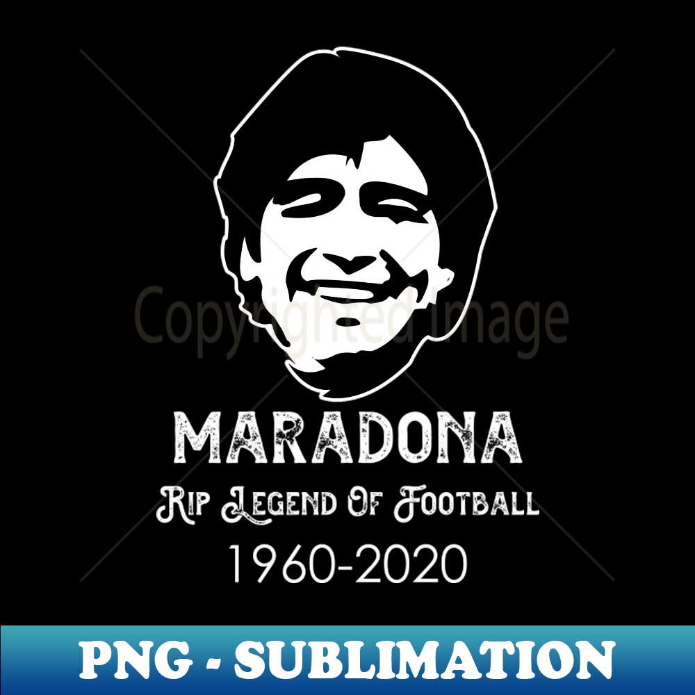 maradona 10 - PNG Transparent Sublimation Design - Enhance Y | Inspire ...
