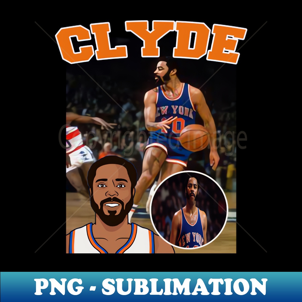 Walt Frazier The Clyde Basketball Legend Signature Vintage R Inspire Uplift