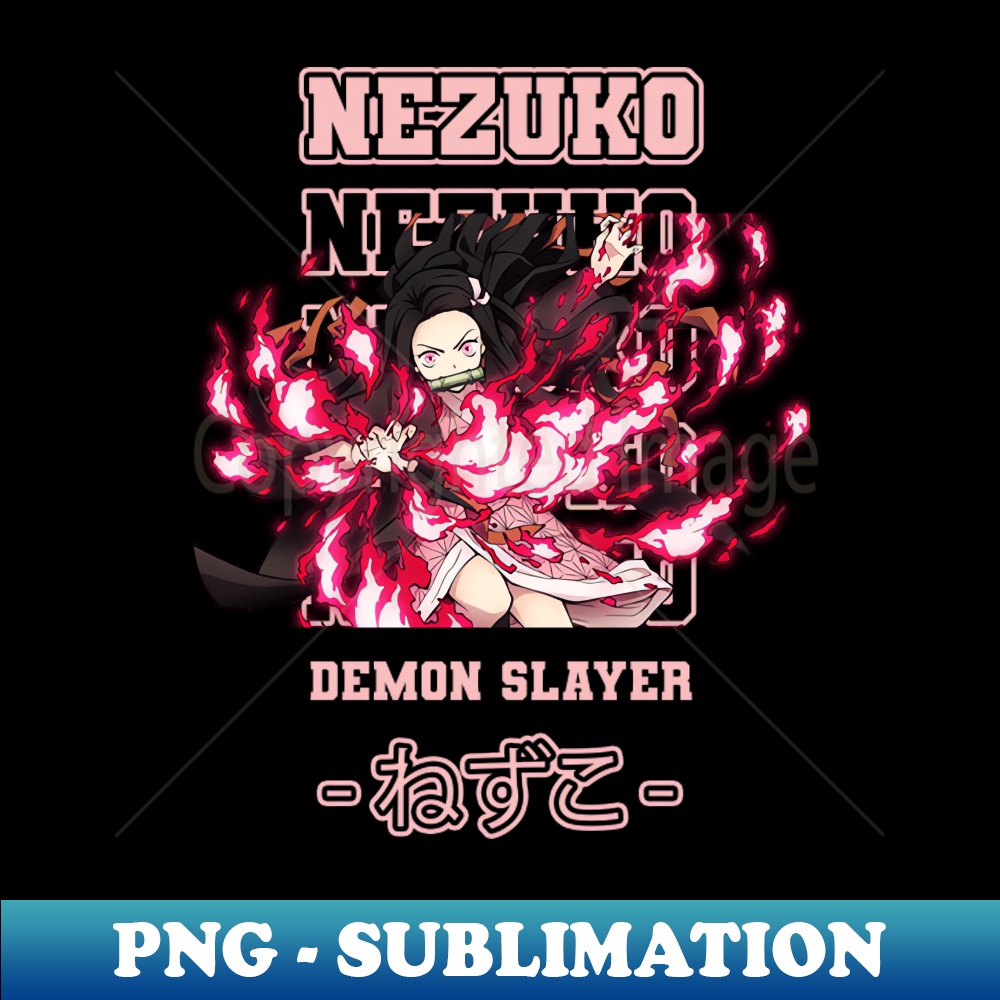 Nezuko Kamado - Signature Sublimation PNG File - Unleash You | Inspire ...