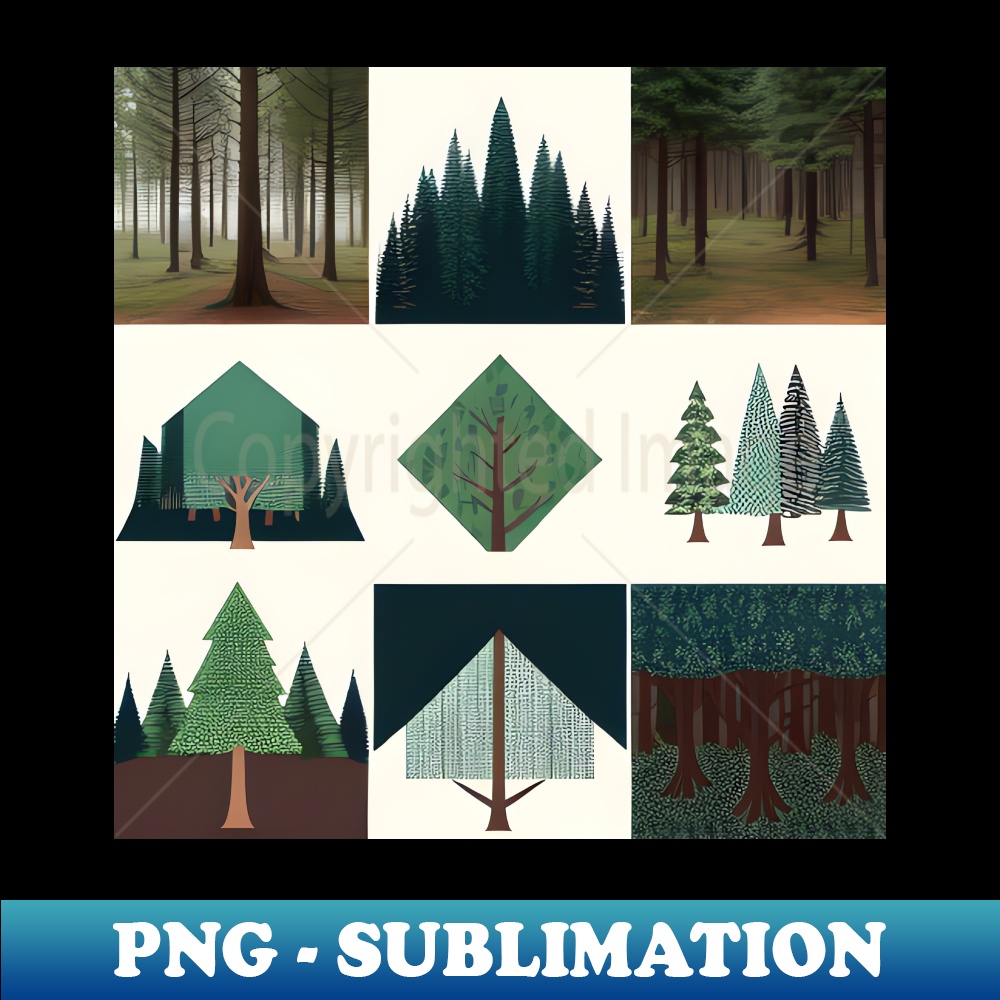 Trees of the Forest - Signature Sublimation PNG File - Fashi | Inspire ...