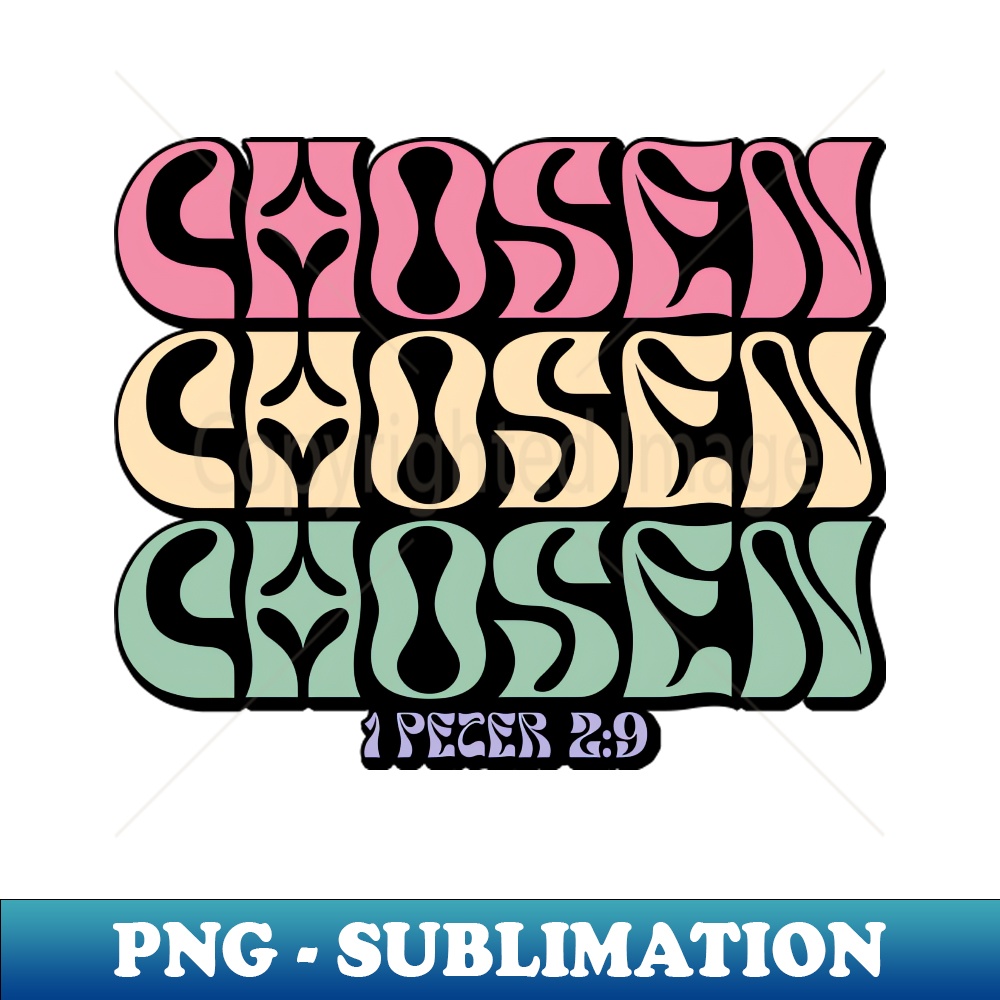 Retro Christian Choosen Bible Verse Scripture 1 Peter 2 - De | Inspire ...