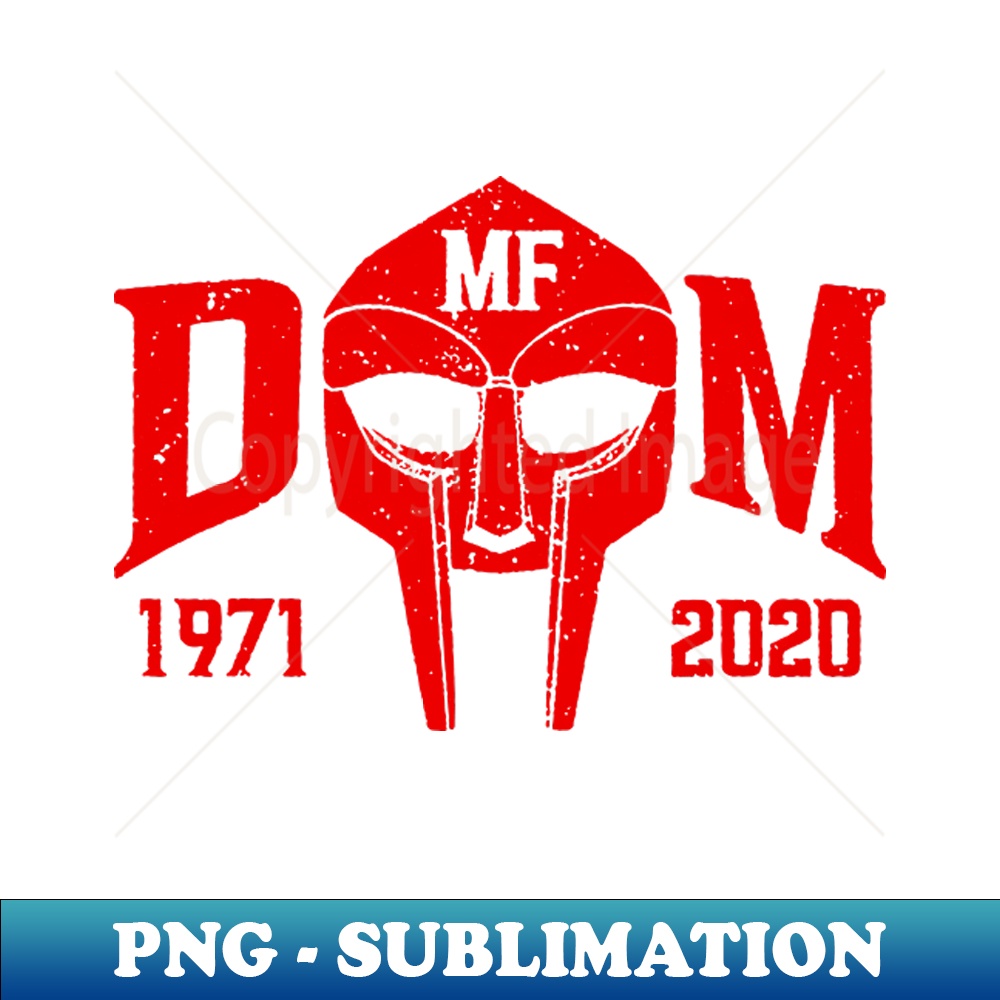 MF Doom Mysterious Persona - Premium Sublimation Digital Dow | Inspire ...