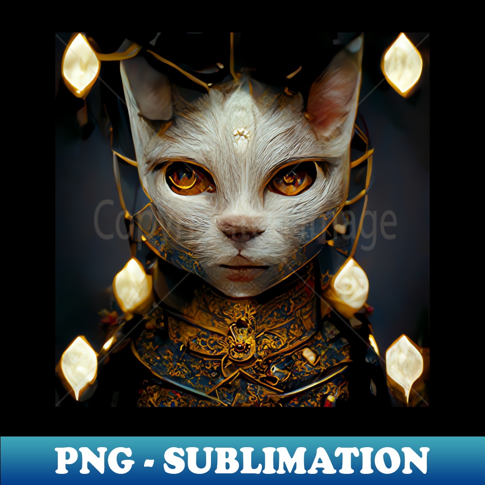 Powerful Cat Ancient Warriors - Instant PNG Sublimation Down | Inspire ...