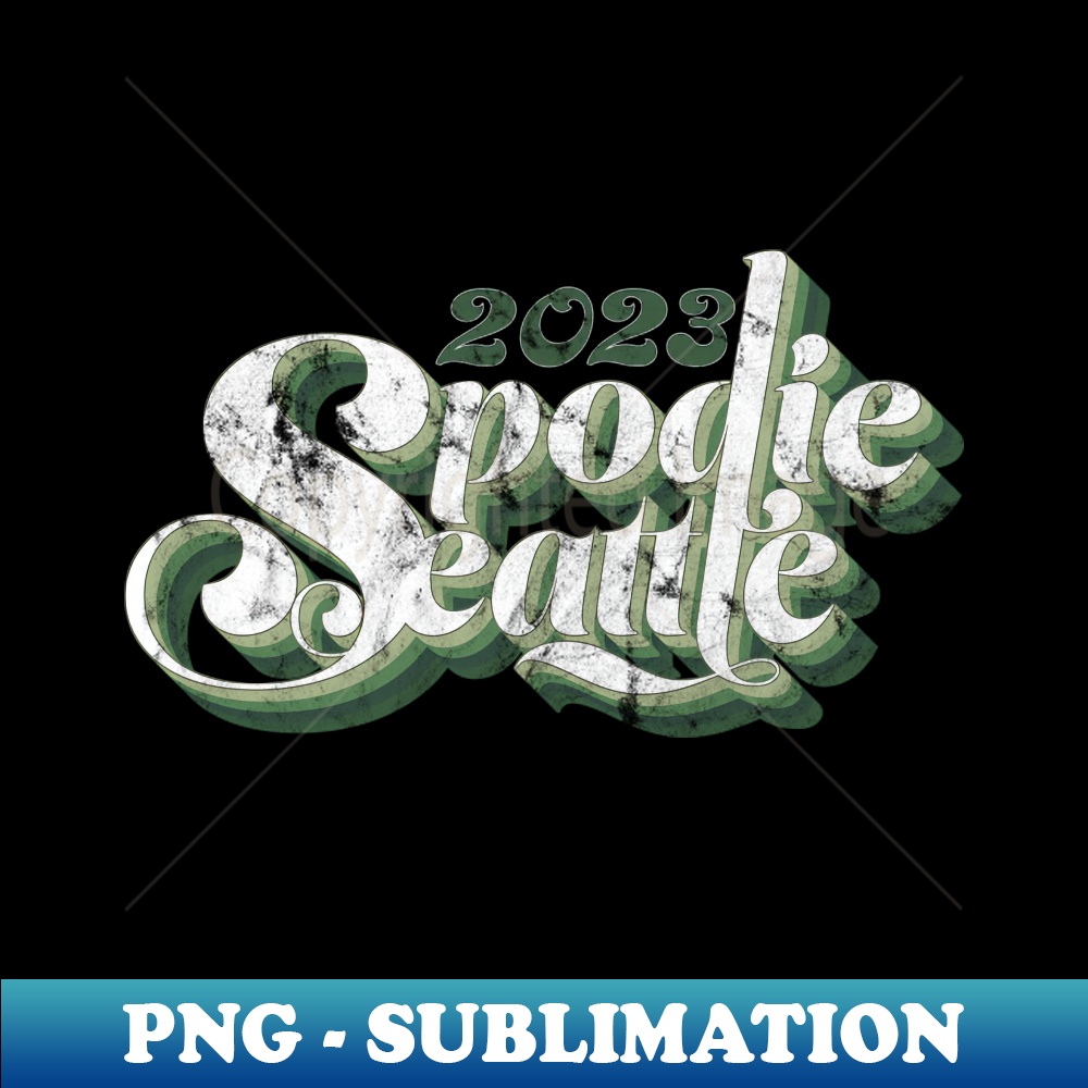 Seattle Spodie 2023 - PNG Transparent Sublimation Design - I - Inspire ...