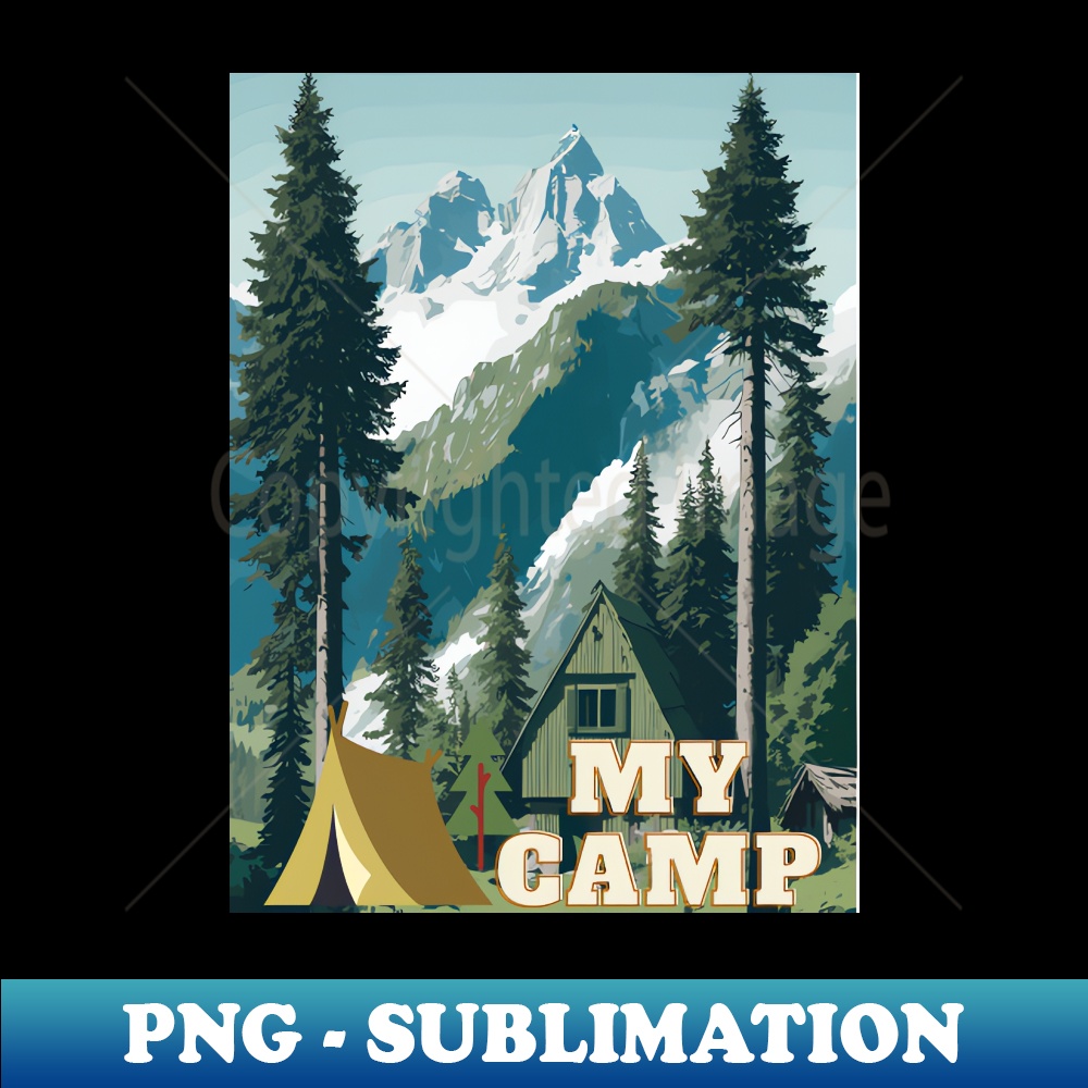 The camp - Sublimation-Ready PNG File - Stunning Sublimation - Inspire ...