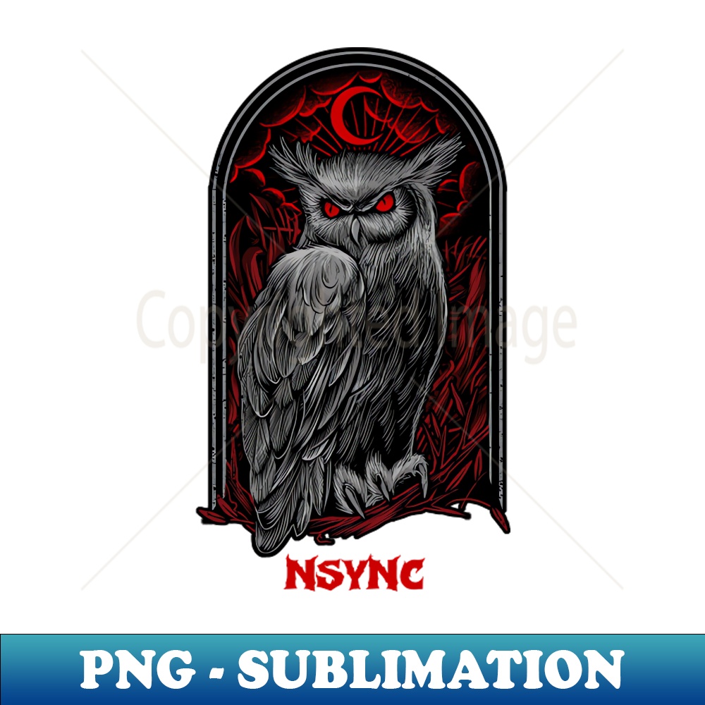 The Moon Owl Nsync - Modern Sublimation PNG File - Enhance Y | Inspire ...