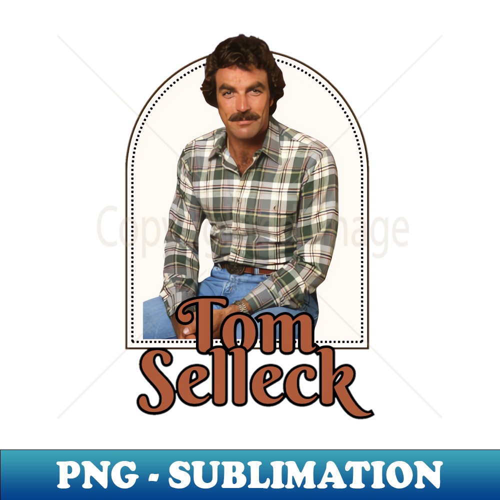 tom selleckoriginal vintage fan art - Digital Sublimation Do | Inspire ...