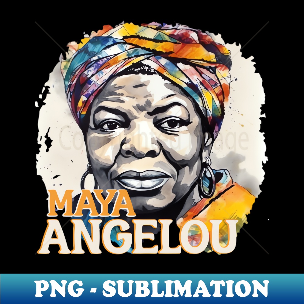 maya angelou - Signature Sublimation PNG File - Perfect for | Inspire ...