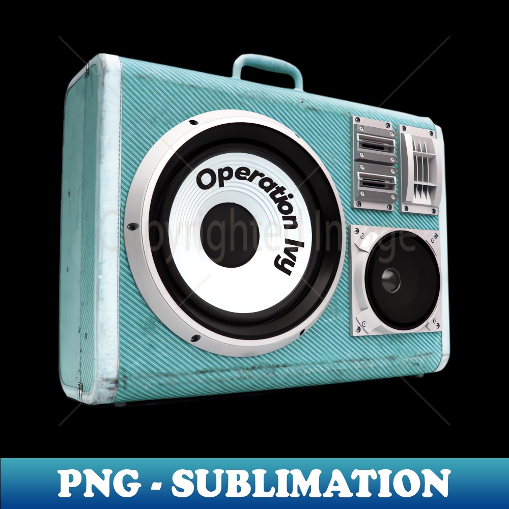a radio 60s with sticker Operation Ivy - Special Edition Sub | Inspire ...