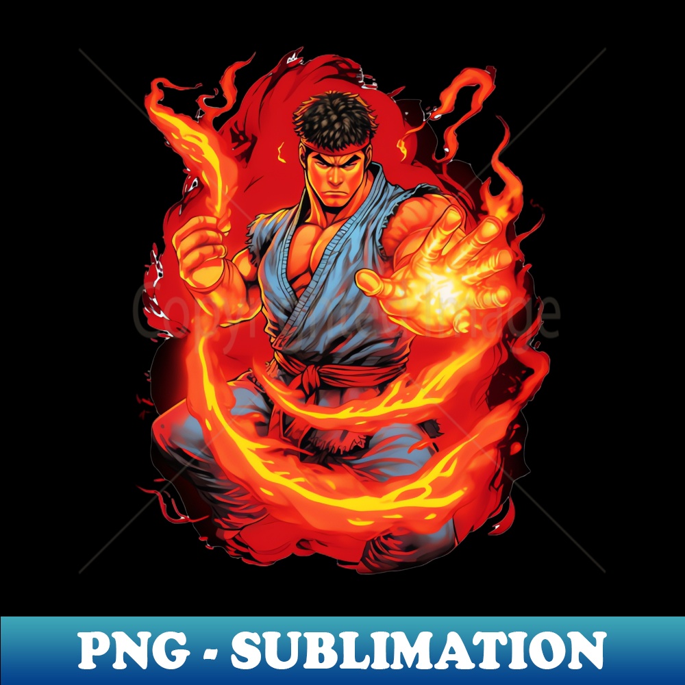 Ryu Street Fighter Design - Stylish Sublimation Digital Down | Inspire ...
