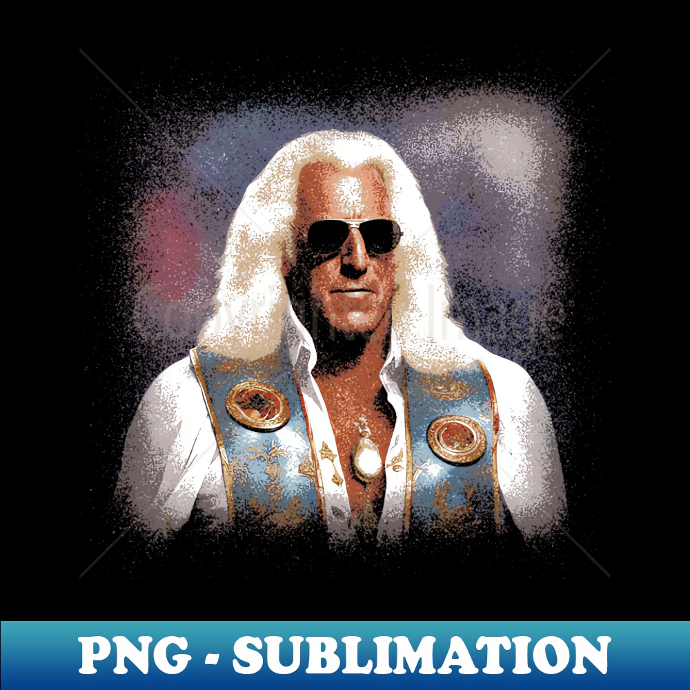Ric Flair - Aesthetic Sublimation Digital File - Bold & Eye- - Inspire ...