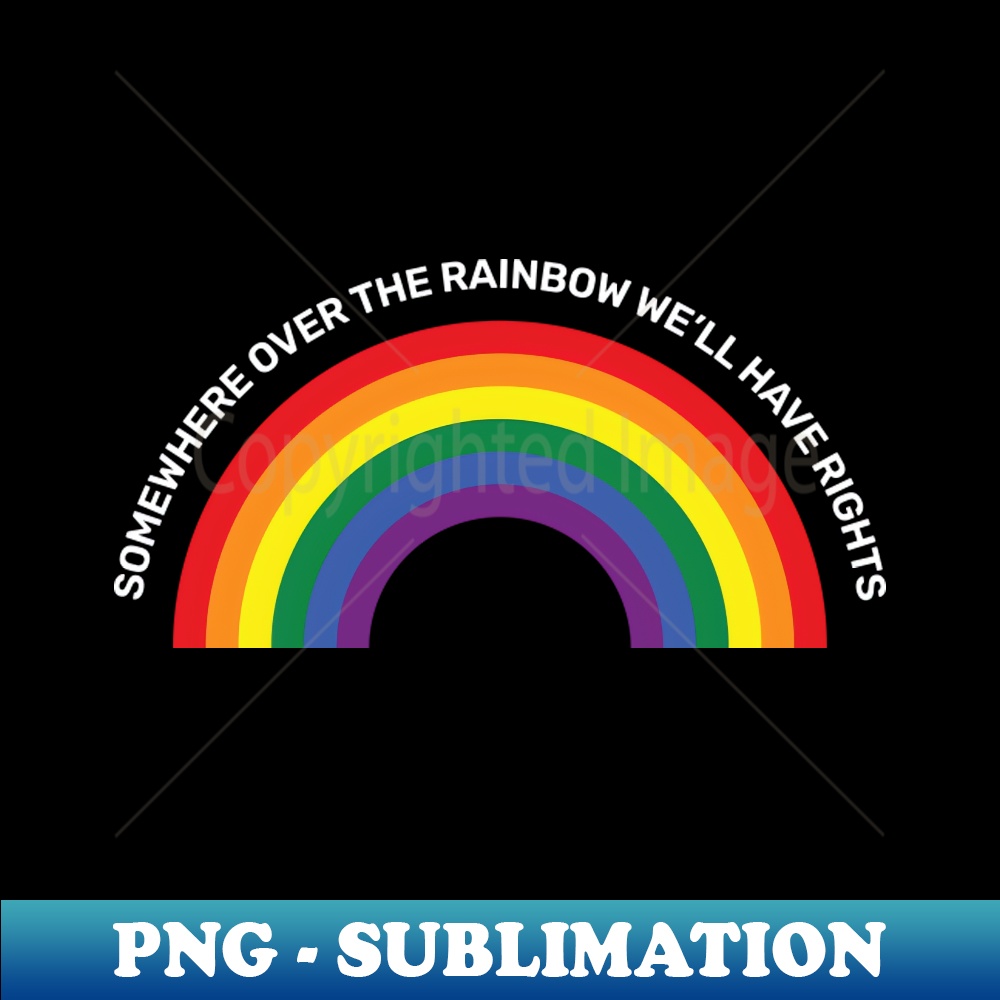 Somewhere Over The Rainbow - Exclusive Sublimation Digital F | Inspire ...