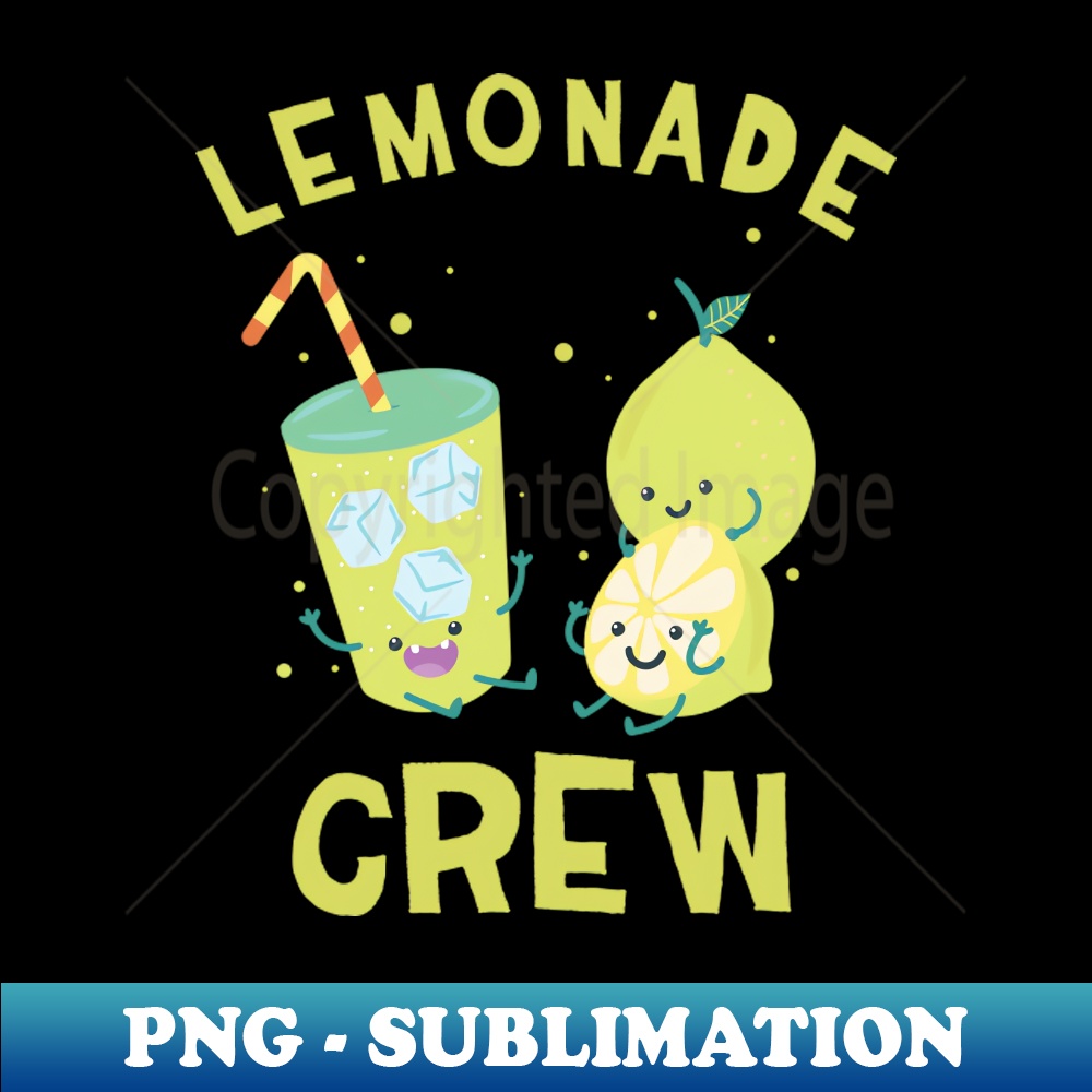 Cute kawaii Lemonade Crew fun summertime - PNG Sublimation D | Inspire ...