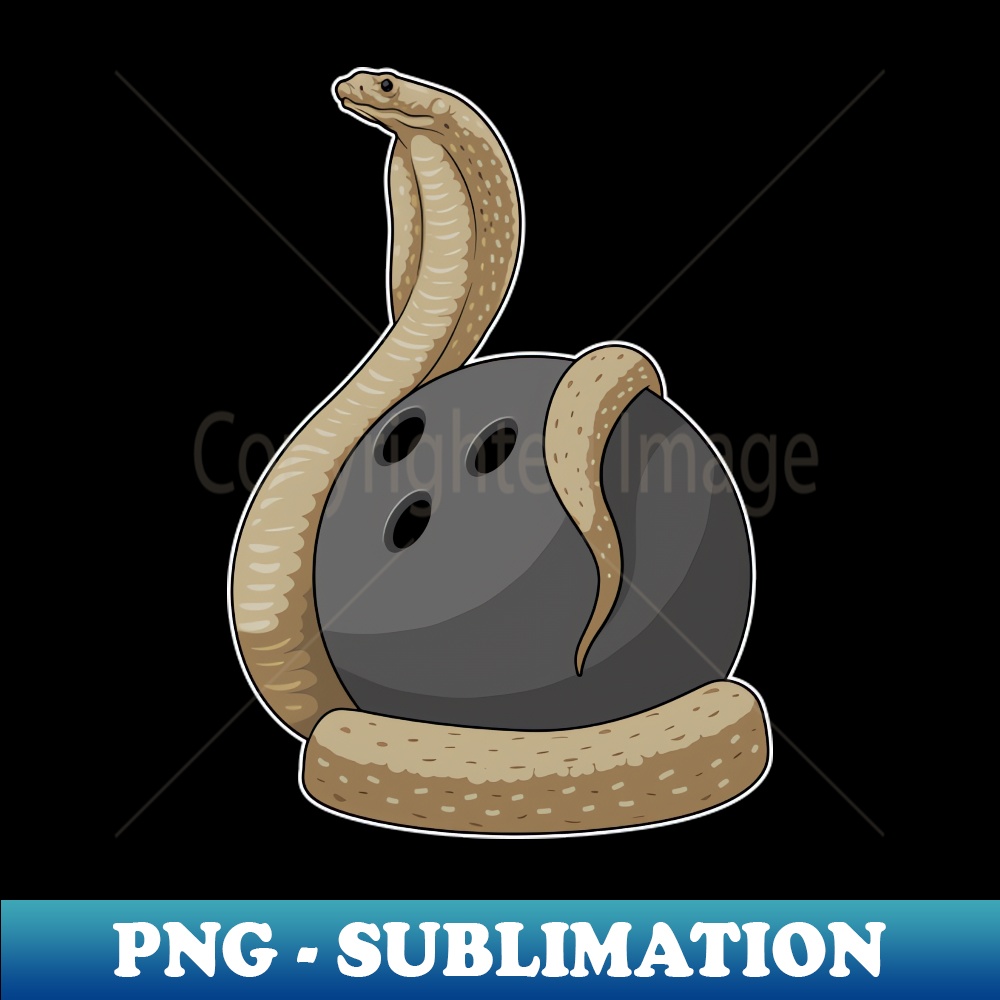 Snake Bowling Bowling ball - PNG Transparent Sublimation Des - Inspire ...