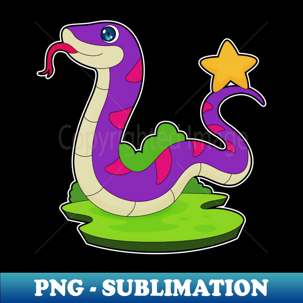 Snake Star - Instant PNG Sublimation Download - Stunning Sub - Inspire ...