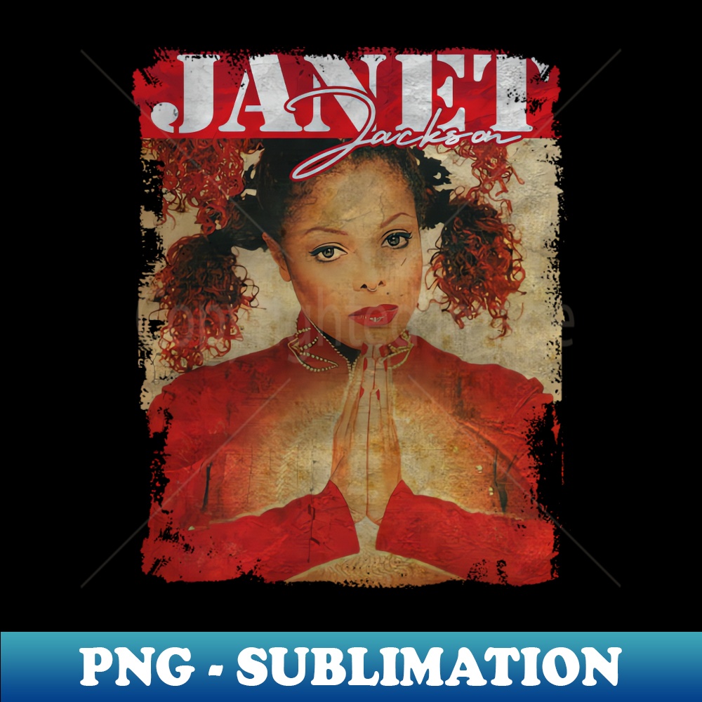 TEXTURE ART- JANET JACKSON RETRO - Digital Sublimation Downl | Inspire ...