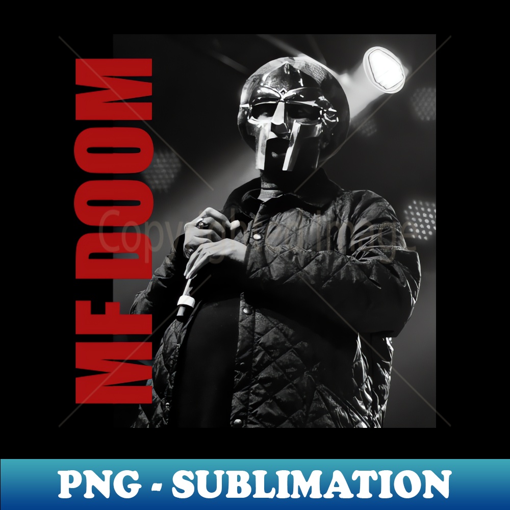 MF Doom MF Doom Retro Aesthetic Fan Art 80s - Digital Subl - Inspire Uplift