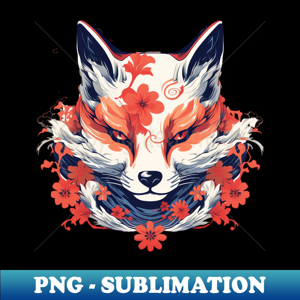 Spirit Fox Kitsune - Premium PNG Sublimation File - Bring Yo | Inspire ...