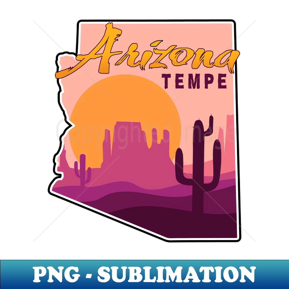 Tempe Arizona - Premium Sublimation Digital Download - Defyi | Inspire ...