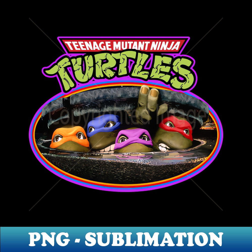 TMNT Teenage Mutan Ninja Turtles - Unique Sublimation PNG Do | Inspire ...