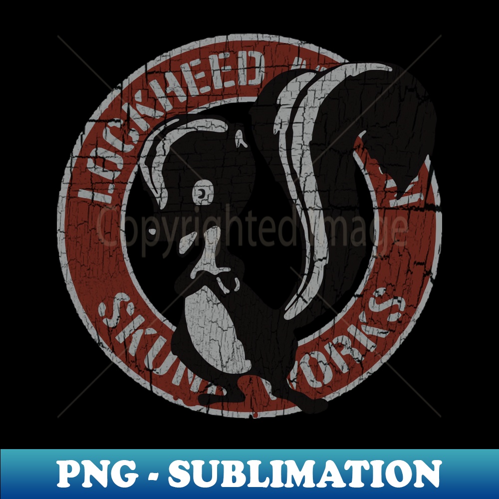 Vintage Skunk Works ADP 1943 - Premium PNG Sublimation File | Inspire ...