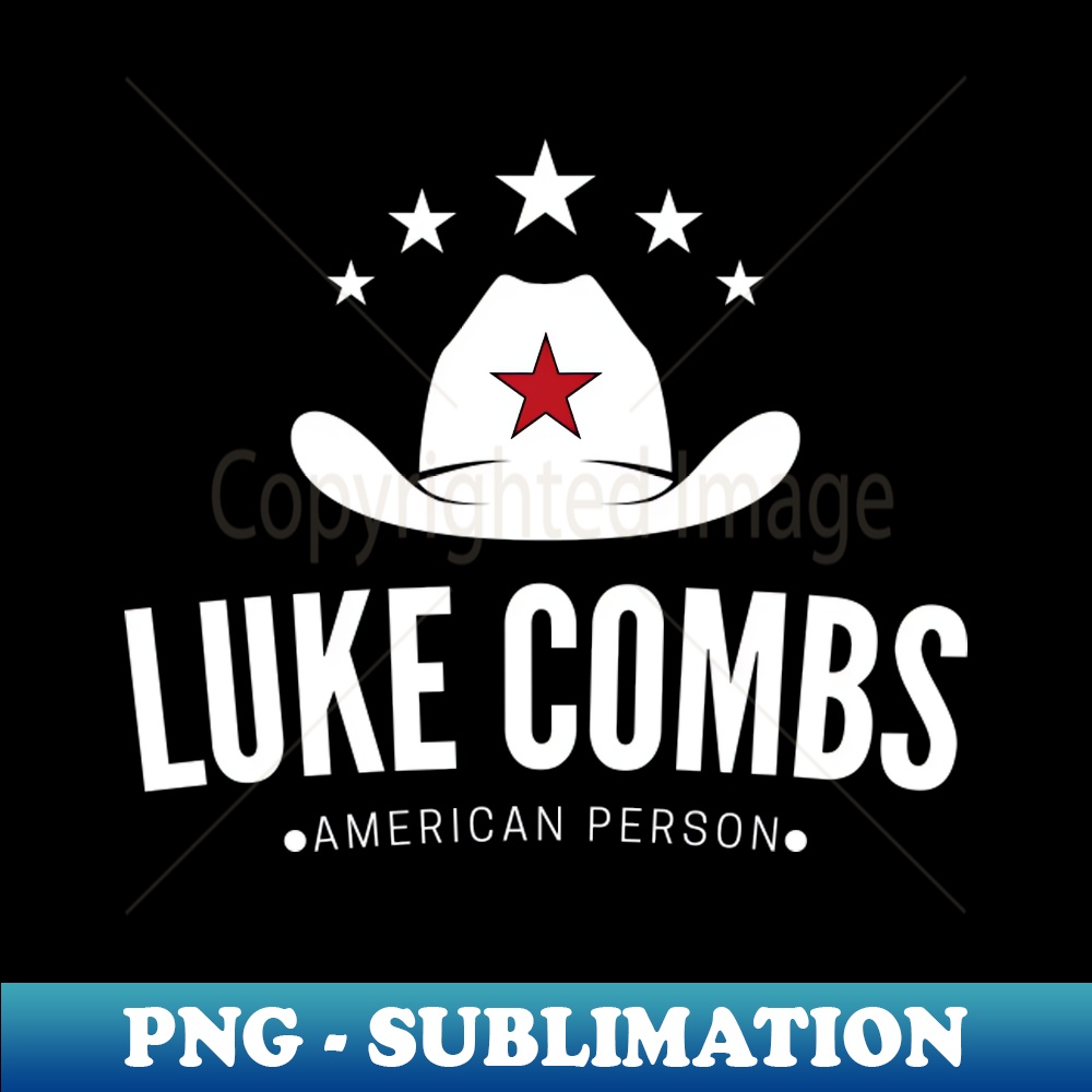 luke combs vintage hat logo - Modern Sublimation PNG File - | Inspire ...