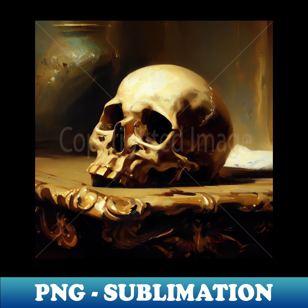 Skull on table - Professional Sublimation Digital Download - | Inspire ...
