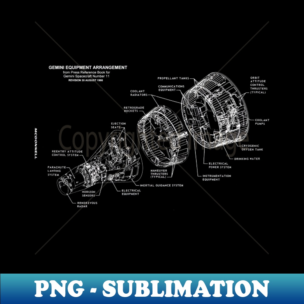 Gemini Technical Diagram - Exclusive Sublimation Digital Fil | Inspire ...