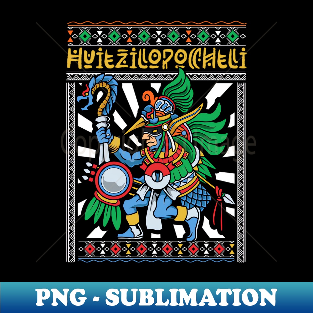 Aztec god of war and the sun - Huitzilopochtli - Signature S | Inspire ...