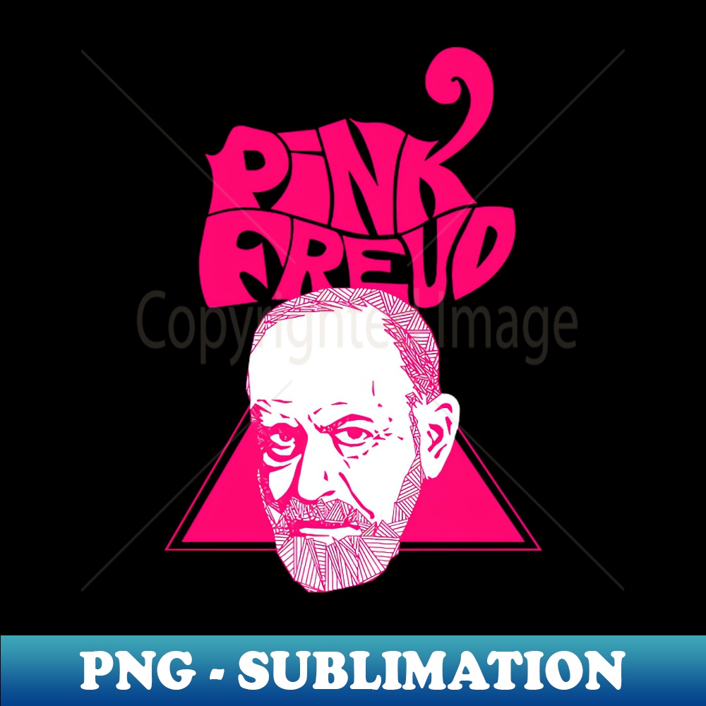 Pink Freud - Instant PNG Sublimation Download - Unleash Your | Inspire ...