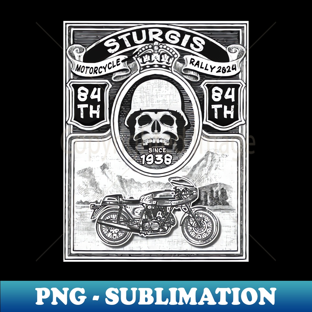 Sturgis Motorcycle rally 2024 - Sublimation-Ready PNG File - | Inspire ...