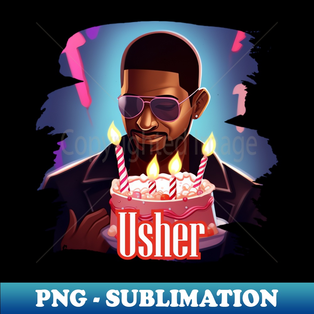 Usher - Aesthetic Sublimation Digital File - Unleash Your In | Inspire ...