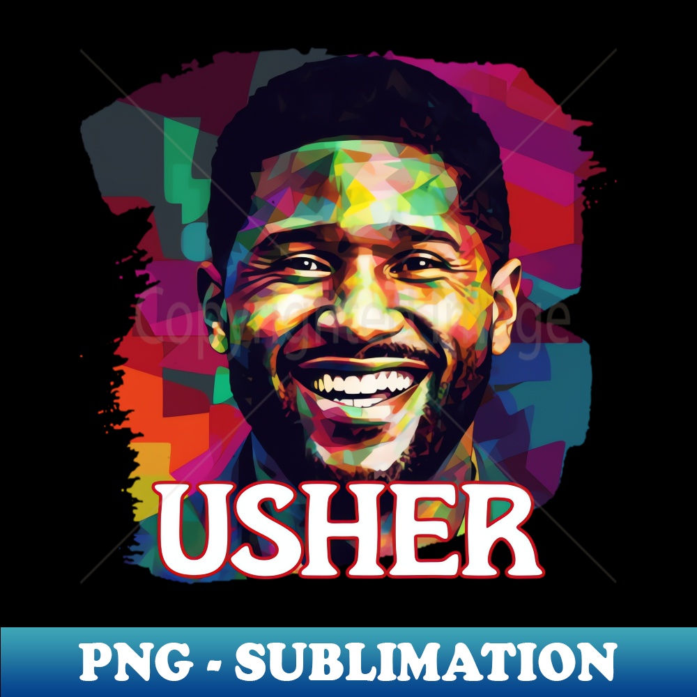 Usher - High-Resolution PNG Sublimation File - Stunning Subl | Inspire ...