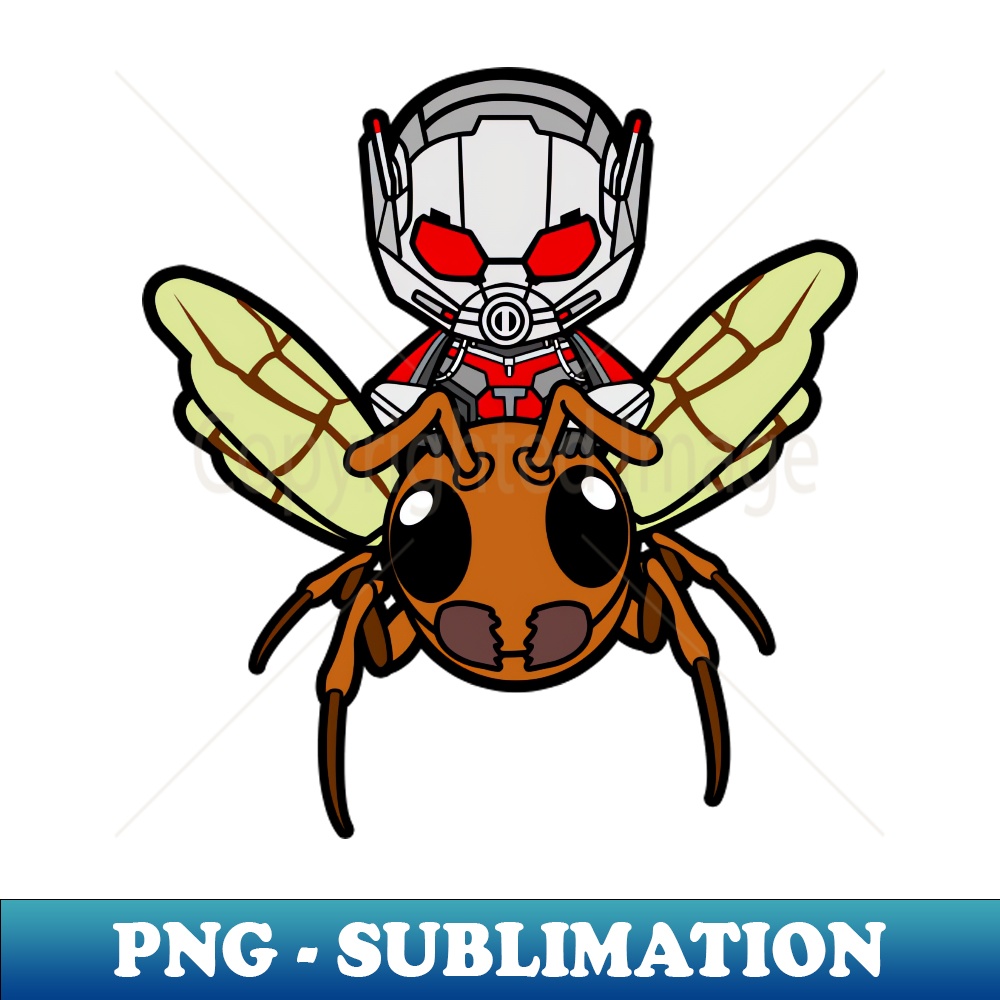 Antman riding Ant - Instant PNG Sublimation Download - Bold | Inspire ...