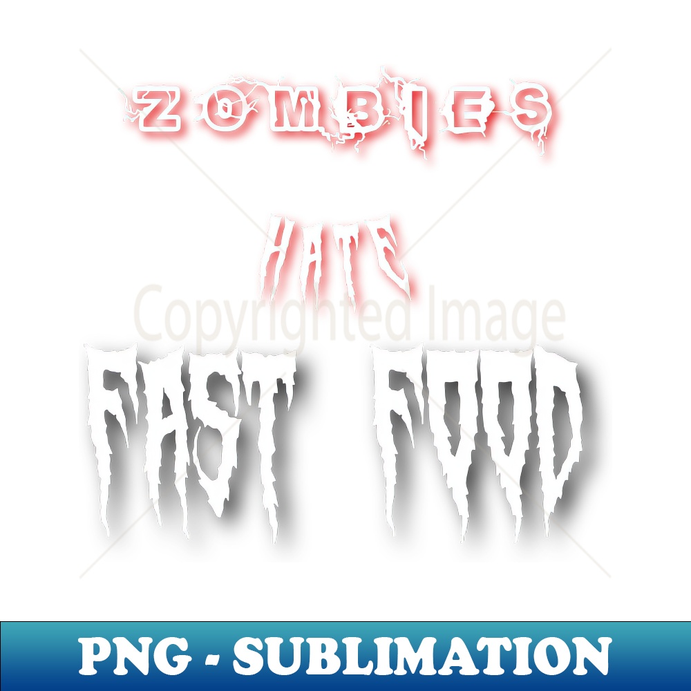 Zombies hte fast food funny zombies quotes - High-Quality PN - Inspire ...
